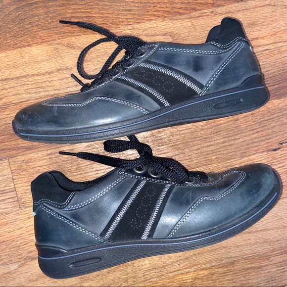 Ecco | Shoes | Ecco All Black Sneakers | Poshmark